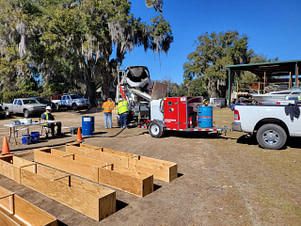 Cellular Concrete Flowability Testing with Varying Densities - Richway ...